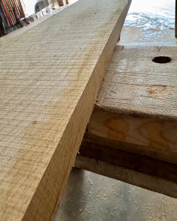 Sawn Green Oak Beams, Boards and Posts : H&H Forestry