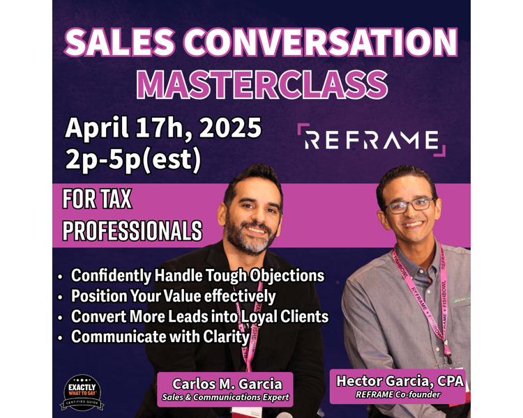 REFRAME Transformative Programs for Accounting Pros